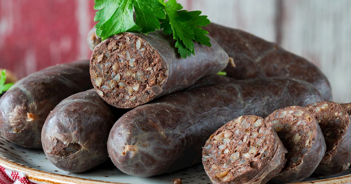 Boudin Noir | Traditional Blood Sausage From France, Western Europe