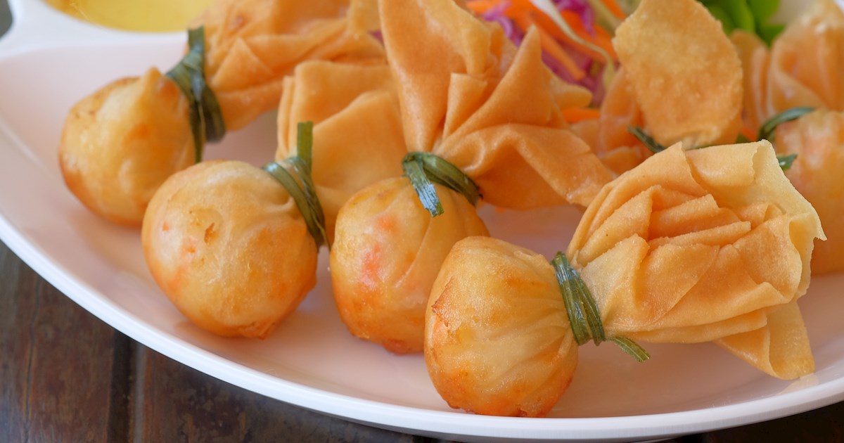Thung Thong | Traditional Dumplings From Thailand, Southeast Asia