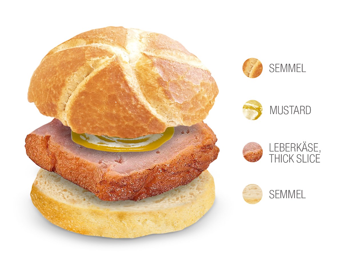 Leberkässemmel | Traditional Sandwich From Bavaria, Germany