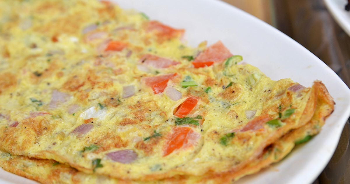 Masala Omelet | Traditional Egg Dish From Southern India, India