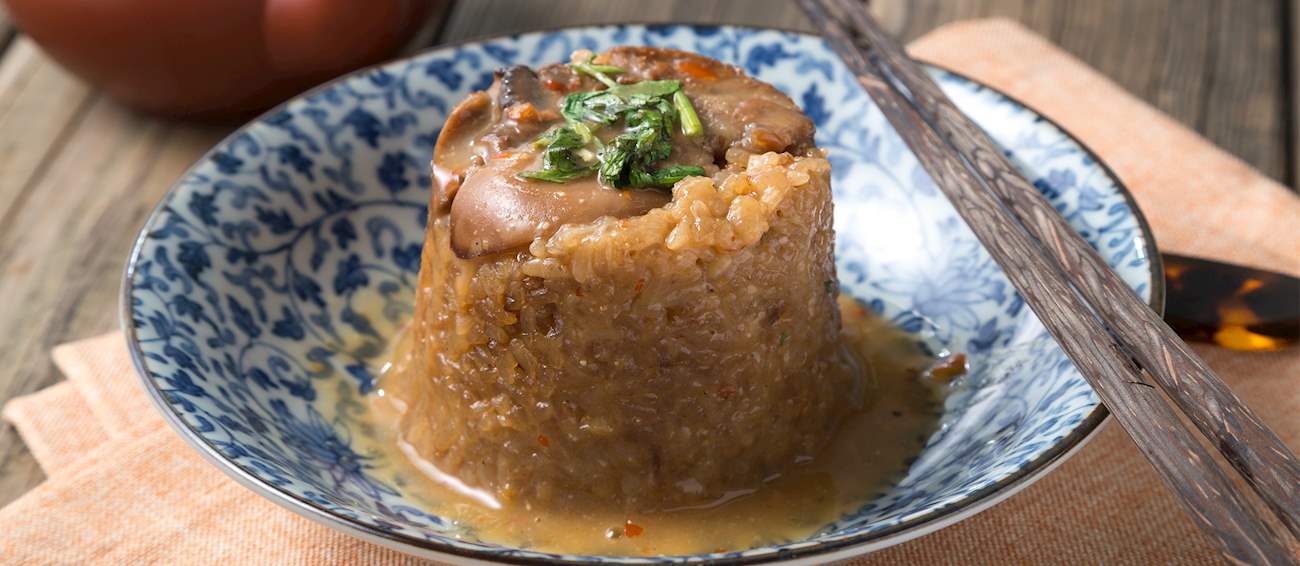 Tube Rice Pudding | Traditional Rice Dish From Taiwan