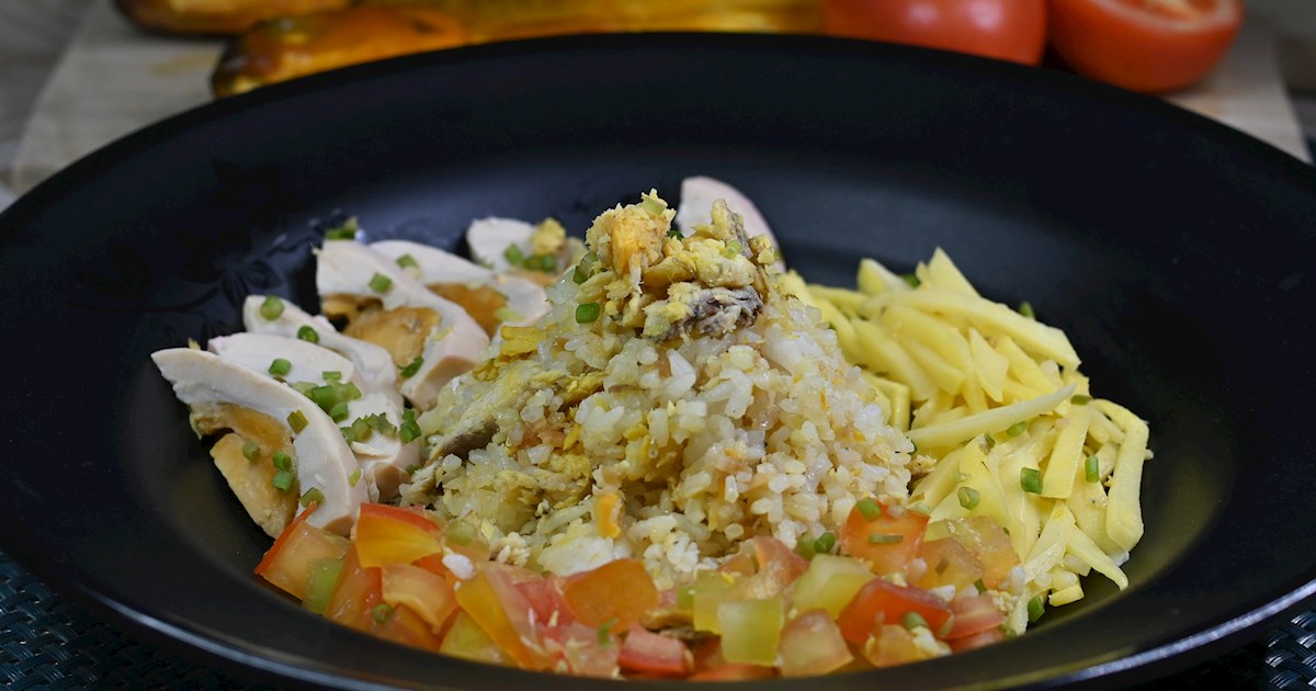 Tinapa Rice | Traditional Rice Dish From Philippines, Southeast Asia