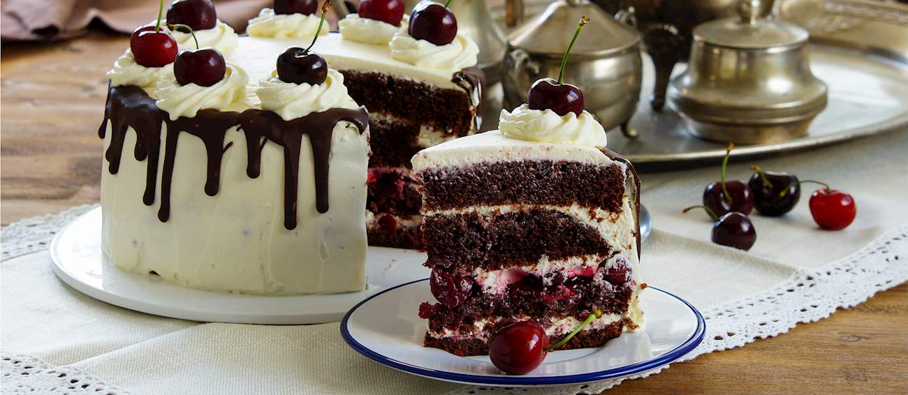 Schwarzwälder Kirschtorte | Traditional Cake From Black Forest, Germany