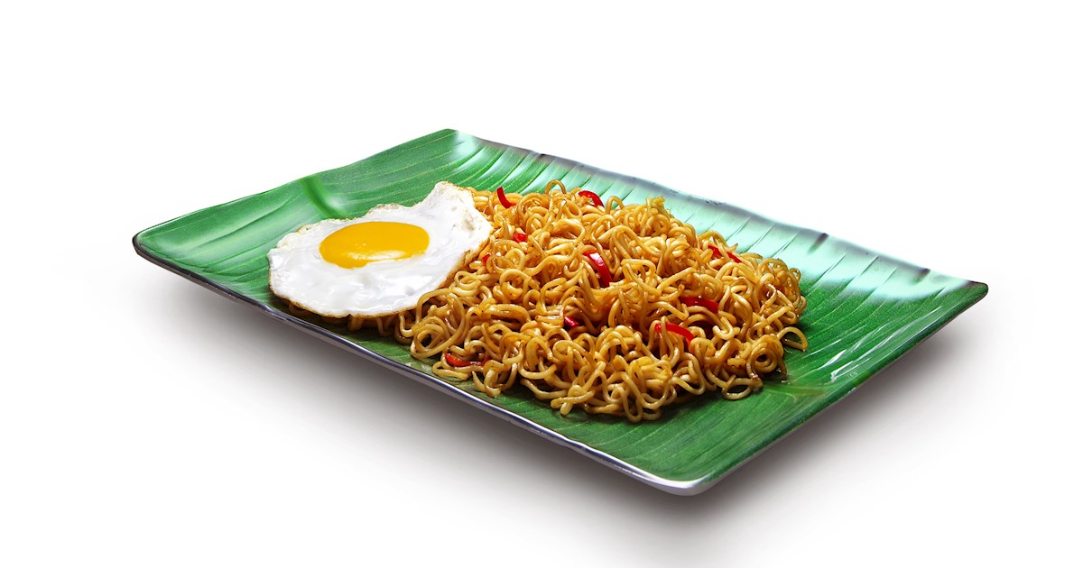 Maggi Goreng | Traditional Noodle Dish From Malaysia, Southeast Asia