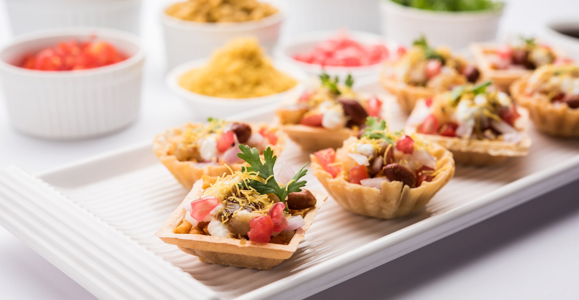 Where to Eat the Best Indian Canapés in the World? | TasteAtlas