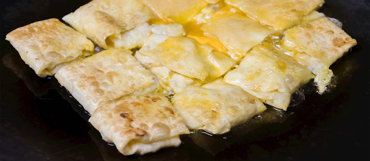 Roti Pisang | Traditional Flatbread From Malaysia, Southeast Asia
