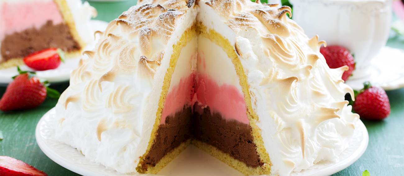 Baked Alaska | Traditional Cake From New York City, United States of ...