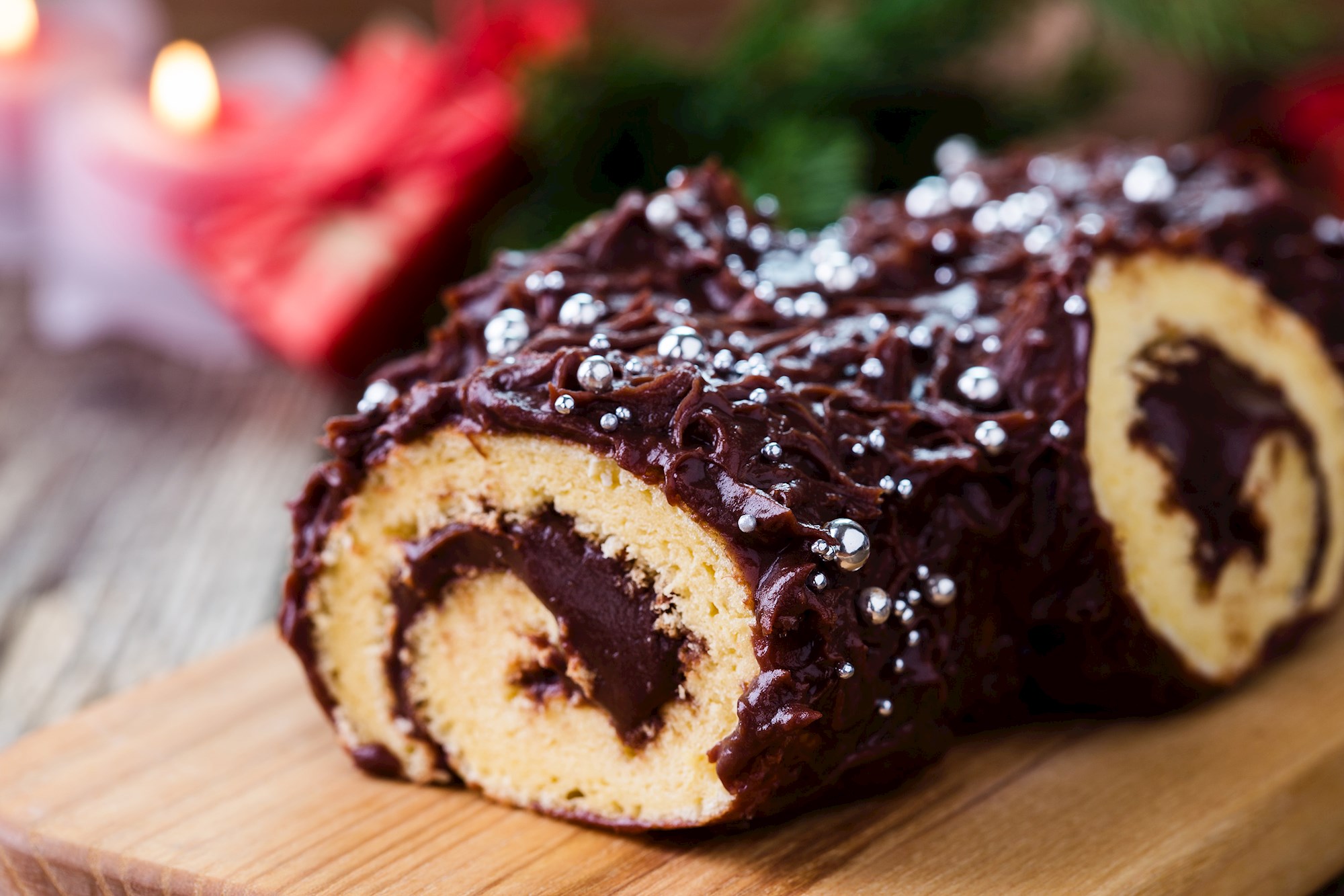 Bûche de Noël Authentic Recipe | TasteAtlas