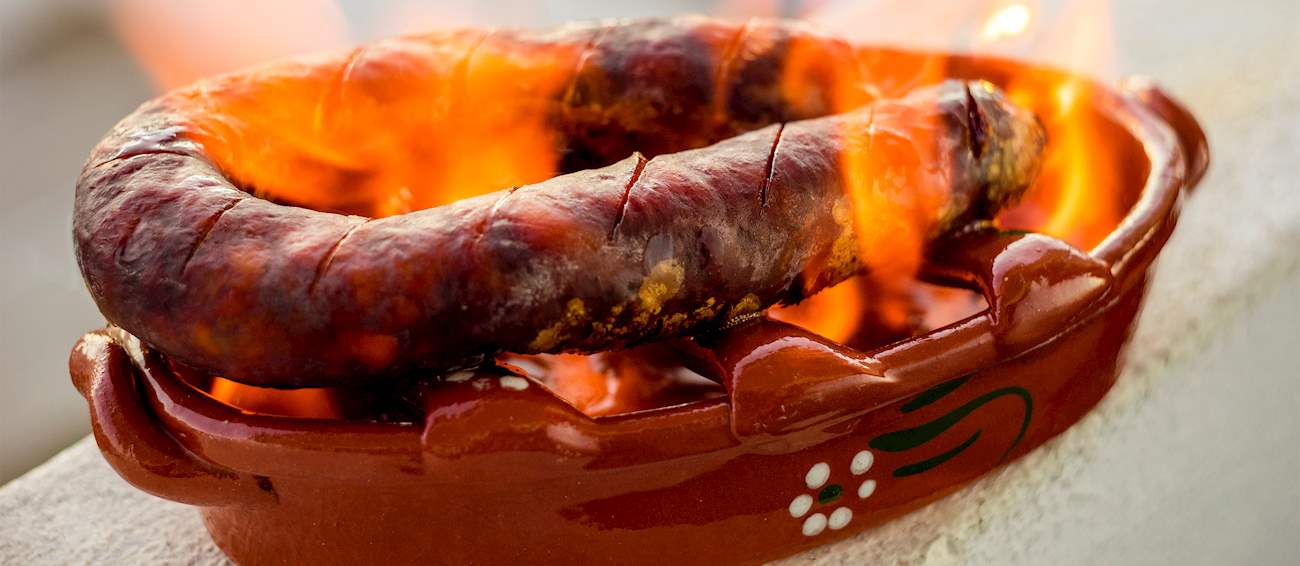 Chouriço Assado | Traditional Technique From Portugal, Western Europe