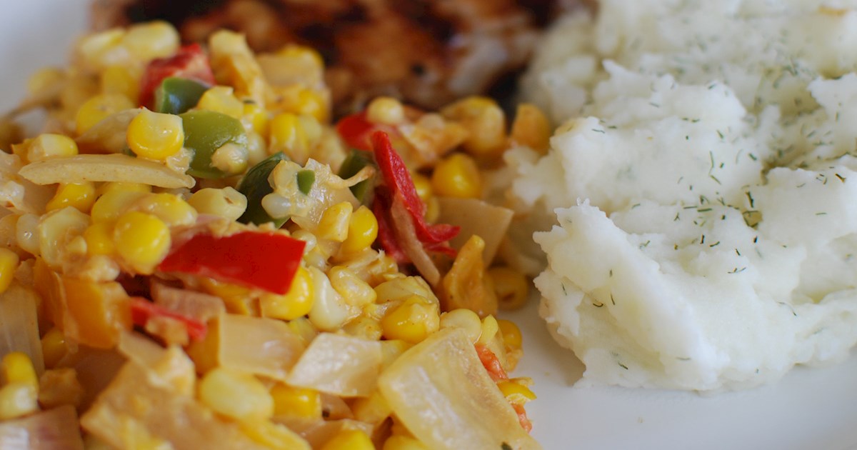 Maque Choux | Traditional Vegetable Dish From Louisiana, United States ...