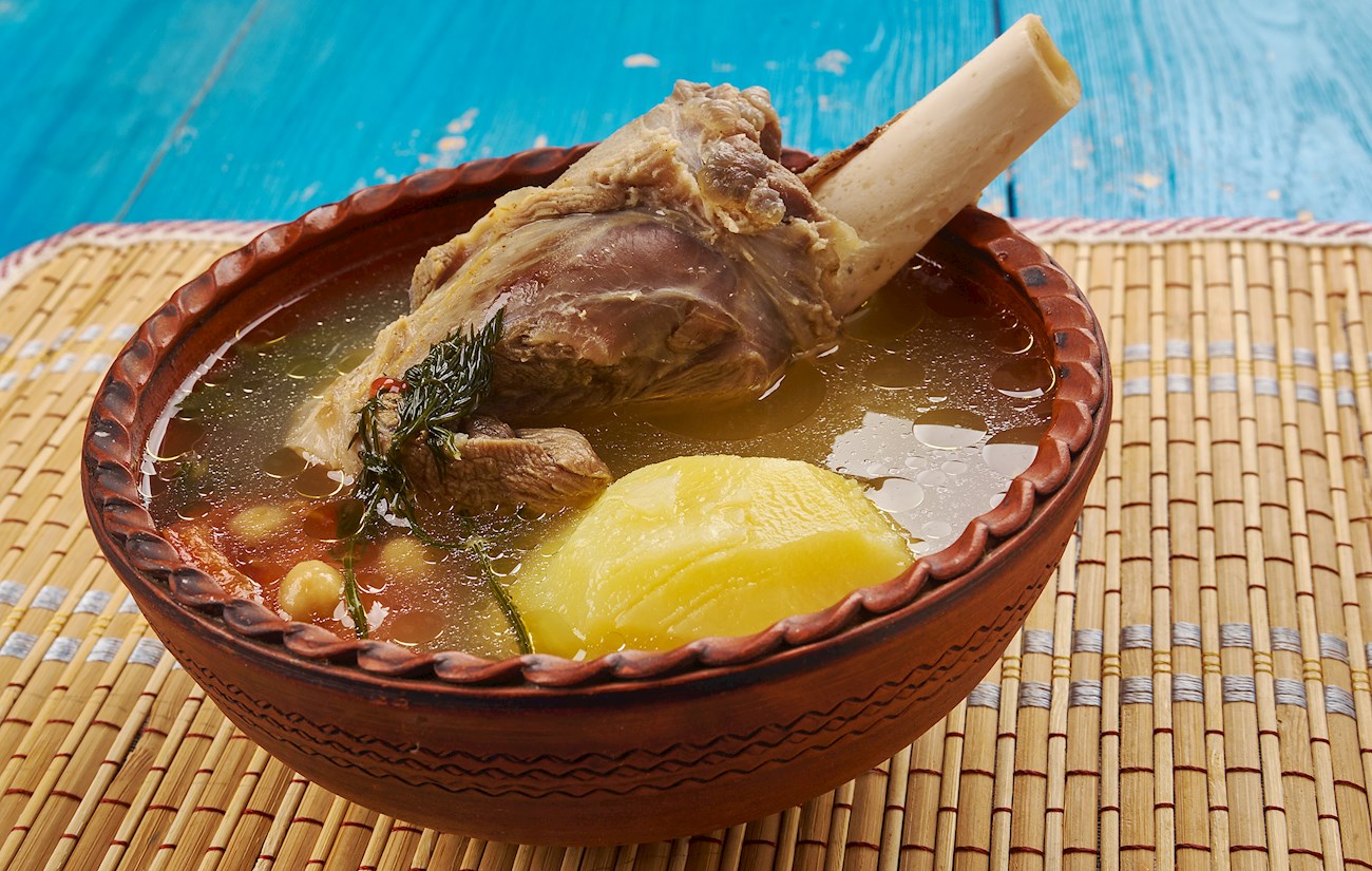 Parcha Bozbash | Traditional Lamb/Mutton Dish From Azerbaijan, Eastern ...