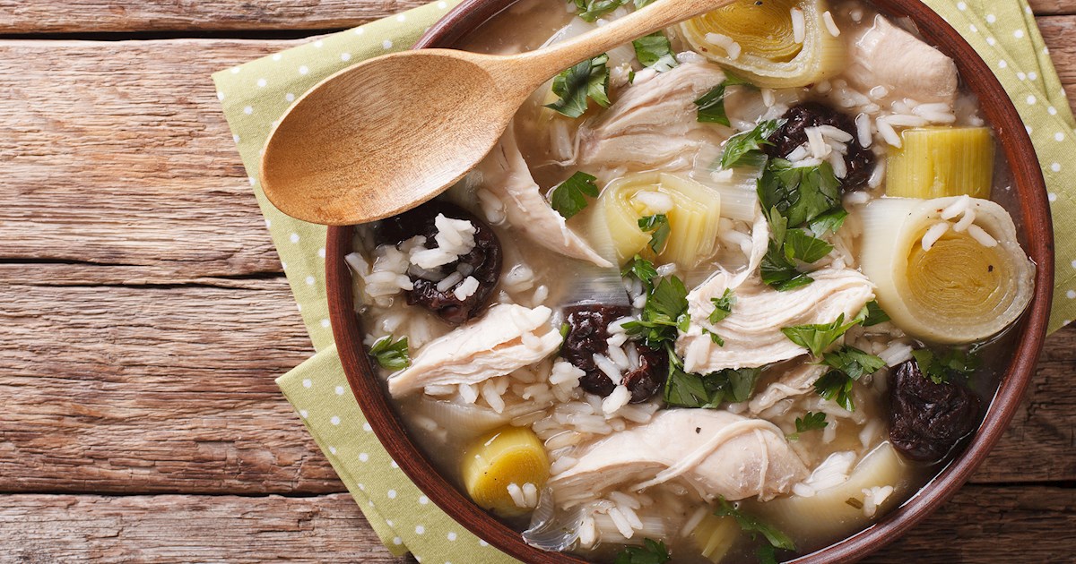 Cock-a-Leekie | Traditional Soup From Scotland, United Kingdom