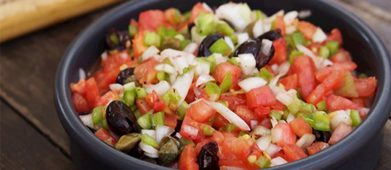 Trempó | Traditional Salad From Mallorca, Spain