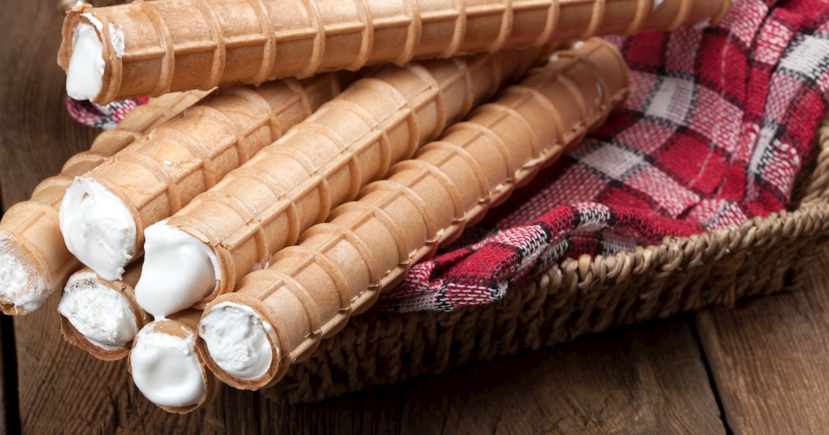 Rurki | Traditional Sweet Pastry From Poland, Central Europe