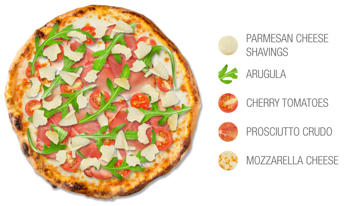 Pizza Primavera | Traditional Pizza From Italy, Western Europe