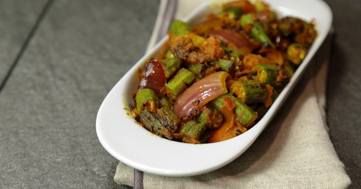 Bhindi do Pyaza | Traditional Stew From Northern India, India