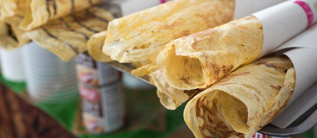 Roti Tisu | Traditional Dessert From Malaysia, Southeast Asia