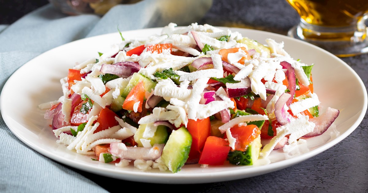 Shopska Salata Authentic Recipe | TasteAtlas