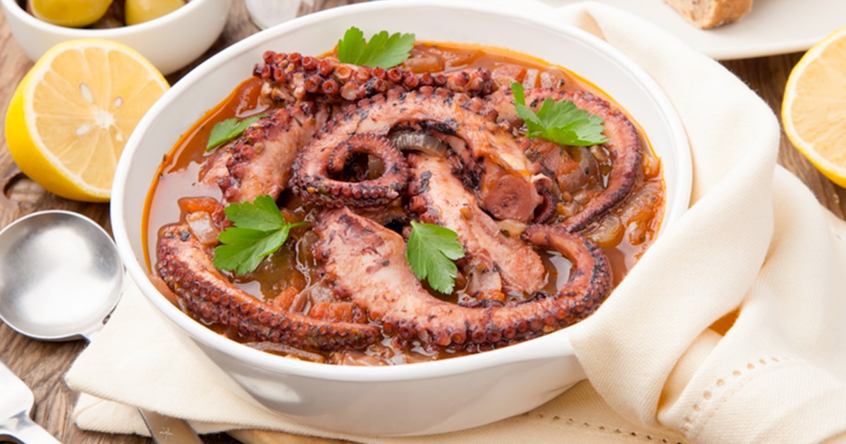 Polpo Ubriaco | Traditional Octopus Dish From Tuscany, Italy
