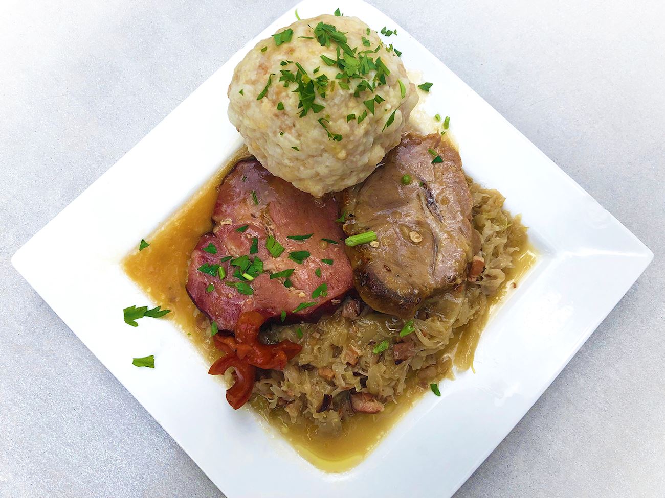 Bauernschmaus | Traditional Meat Dish From Austria, Central Europe