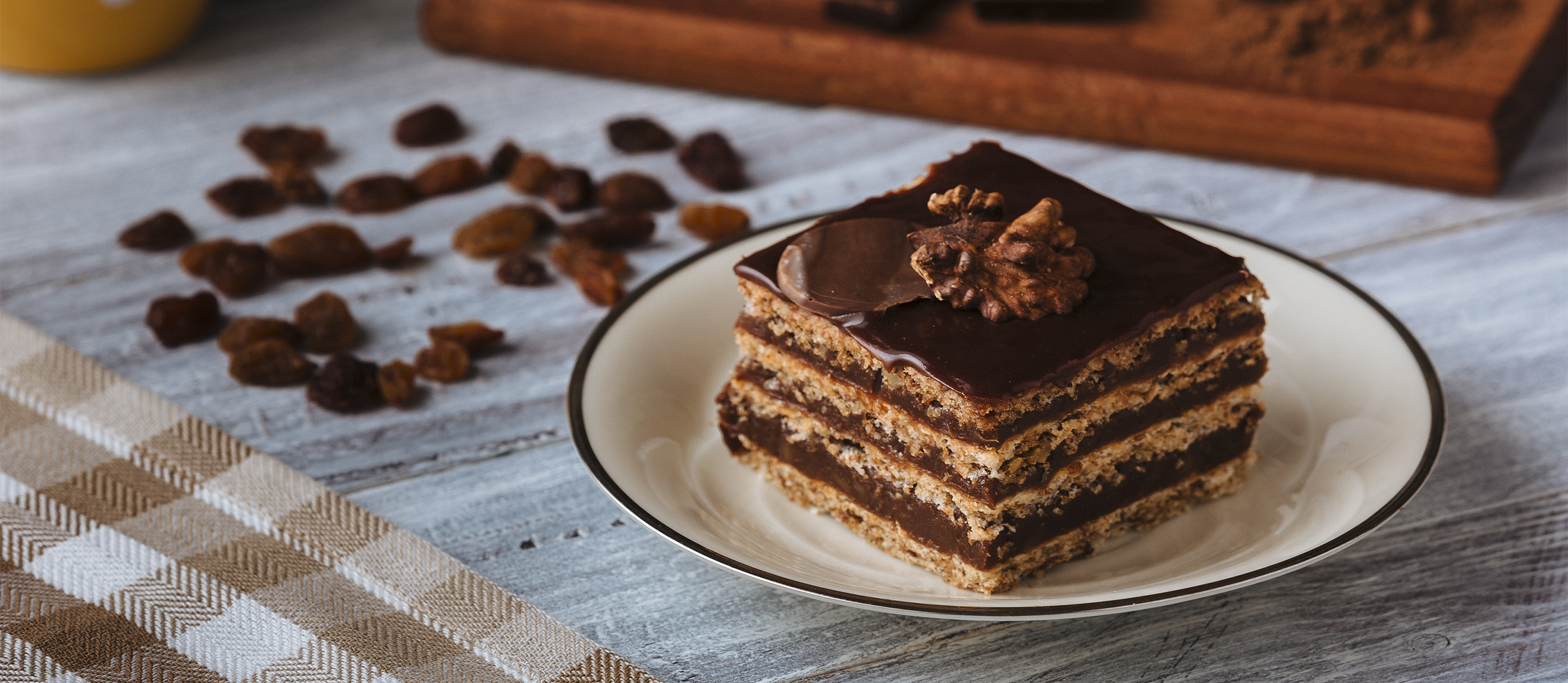 Reform Torta | Traditional Chocolate Cake From Serbia, Southeastern Europe