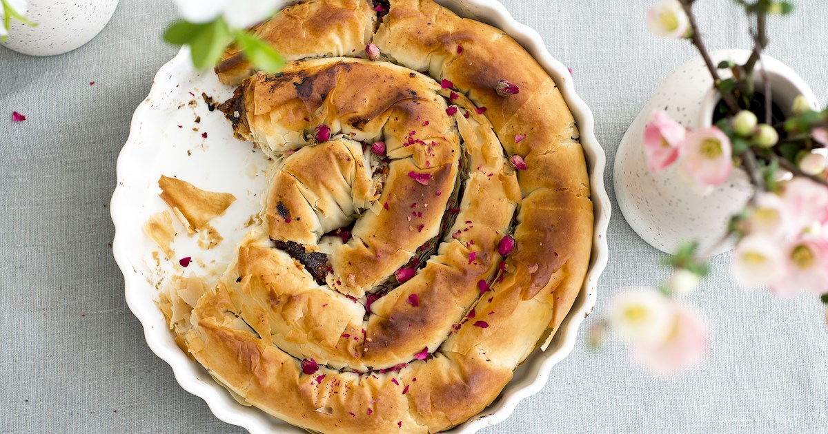 M'hanncha | Traditional Sweet Pastry From Morocco, Maghreb