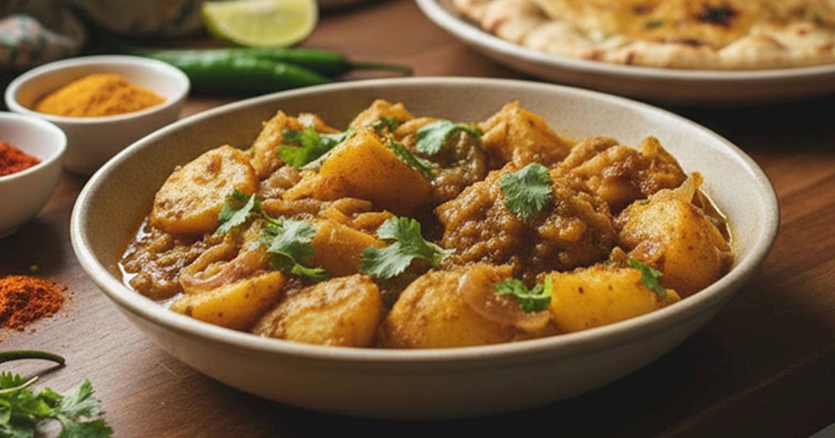 Aloo Pyaz | Traditional Potato Dish From India