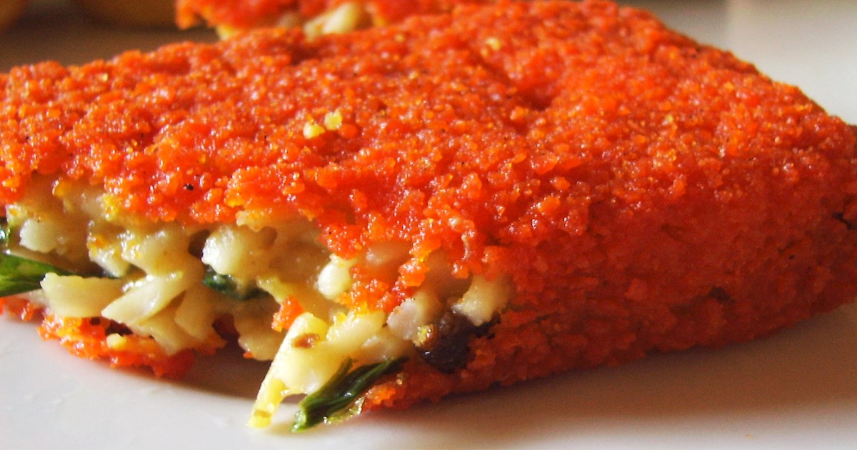 Bamischijf | Traditional Snack From Netherlands, Central Europe