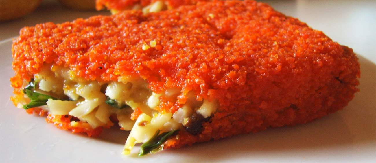 Bamischijf | Traditional Snack From Netherlands, Central Europe