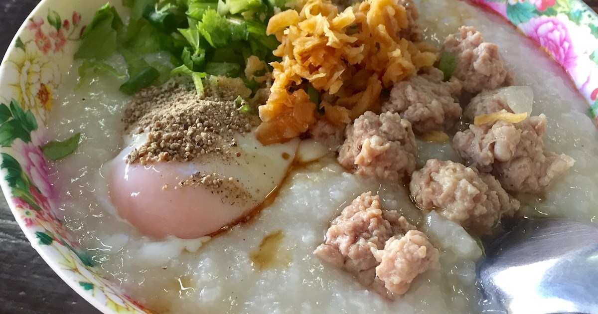 Chok | Traditional Porridge From Thailand, Southeast Asia