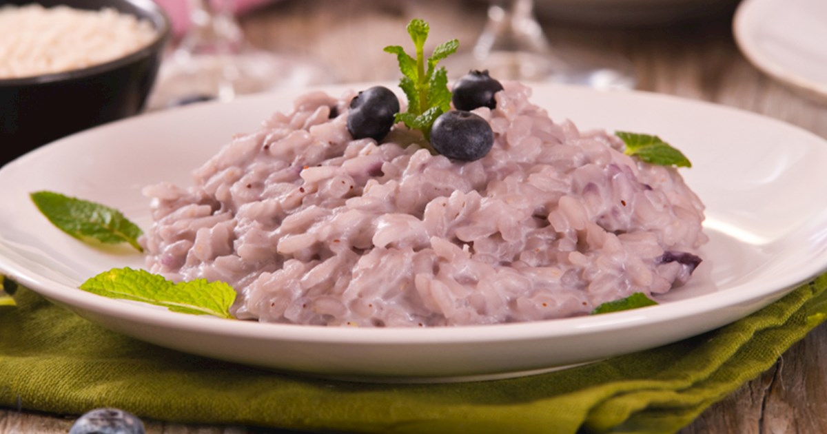 Risotto ai Mirtilli | Traditional Rice Dish From Trentino-South Tyrol ...