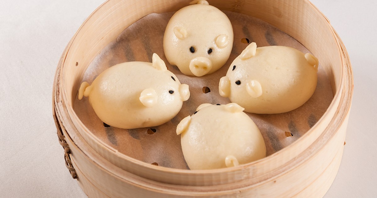 Piggy Bun | Traditional Bread From Hong Kong, China