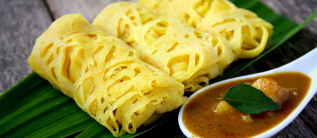 Roti Jala | Traditional Pancake From Johor, Southeast Asia