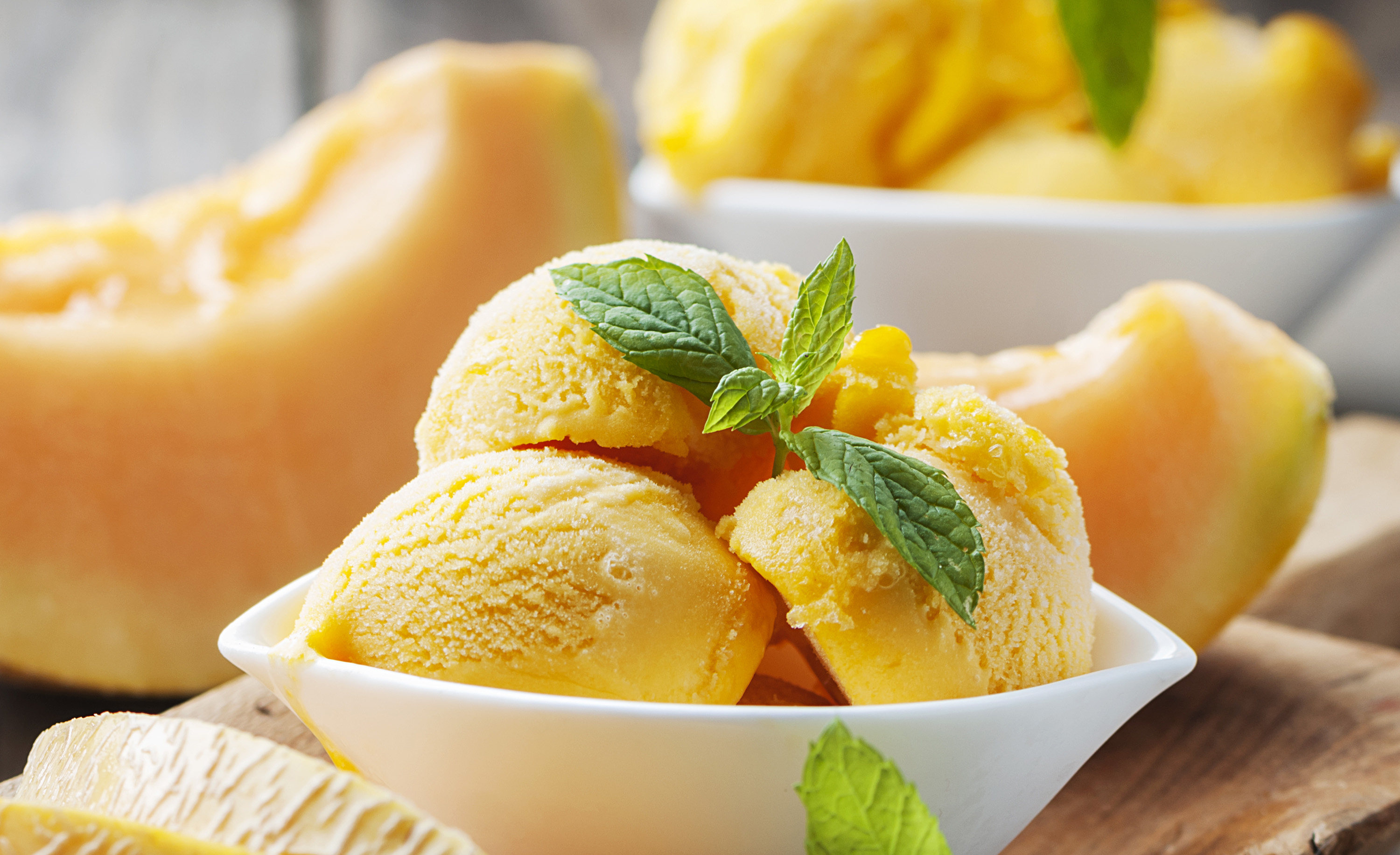 Gelato al Melone | Traditional Frozen Dessert From Italy