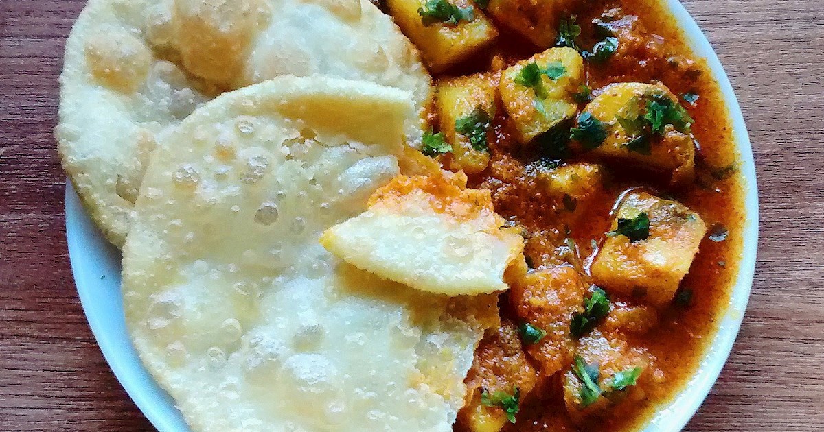 Khatte Aloo | Traditional Potato Dish From Northern India, India