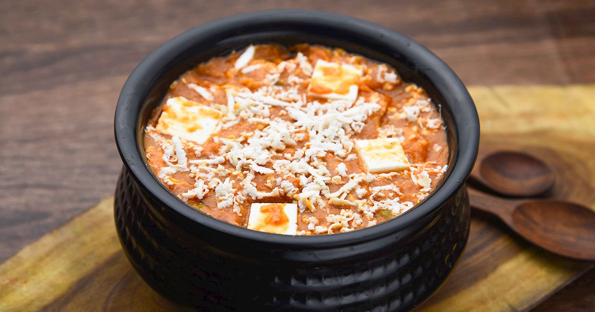 Handi Paneer | Traditional Cheese Dish From India