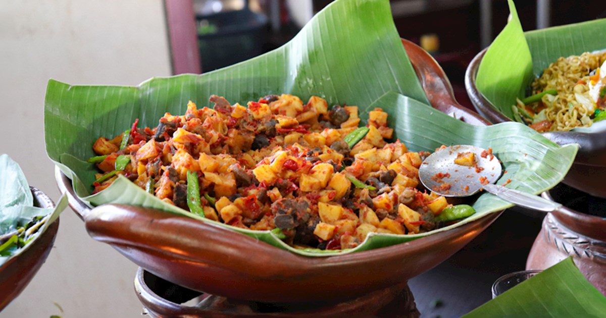 Sambal Goreng | Traditional Stir-fry From Indonesia, Southeast Asia