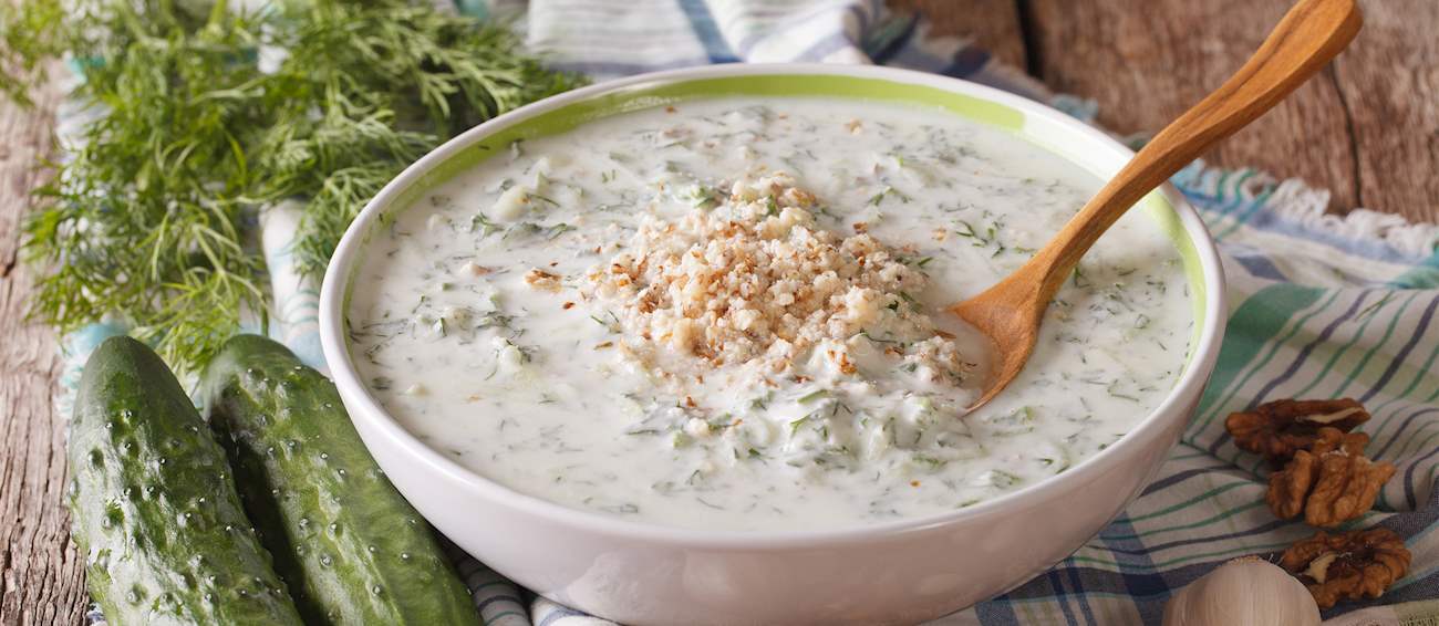 Tarator | Traditional Cold Soup From Bulgaria, Southeastern Europe