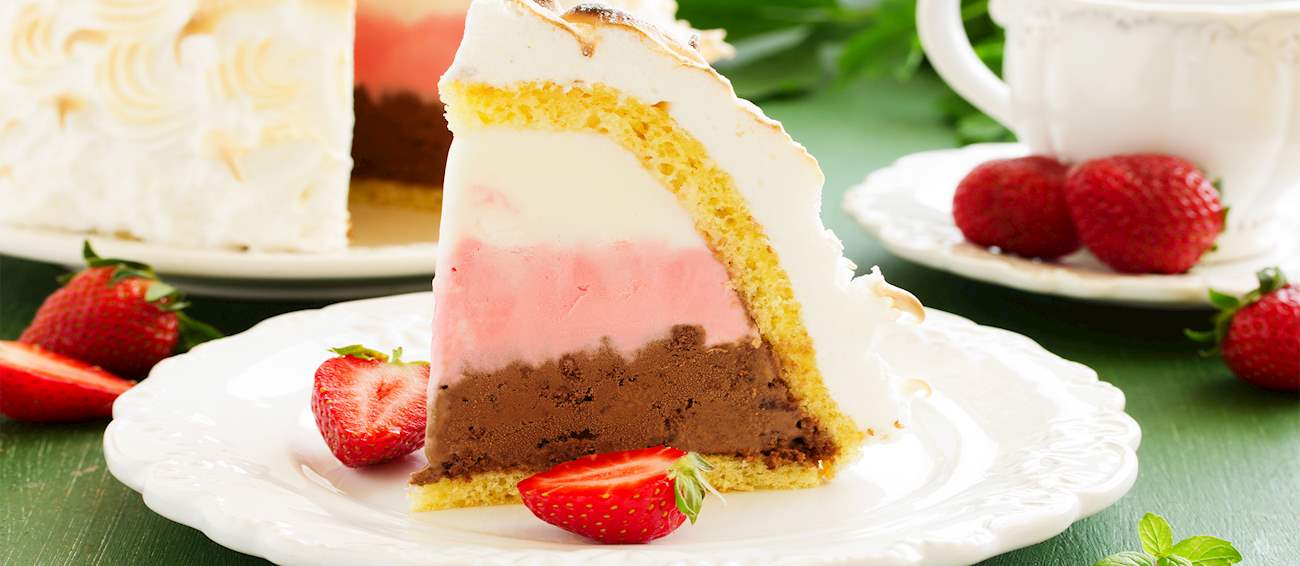 Baked Alaska | Traditional Cake From New York City, United States of ...