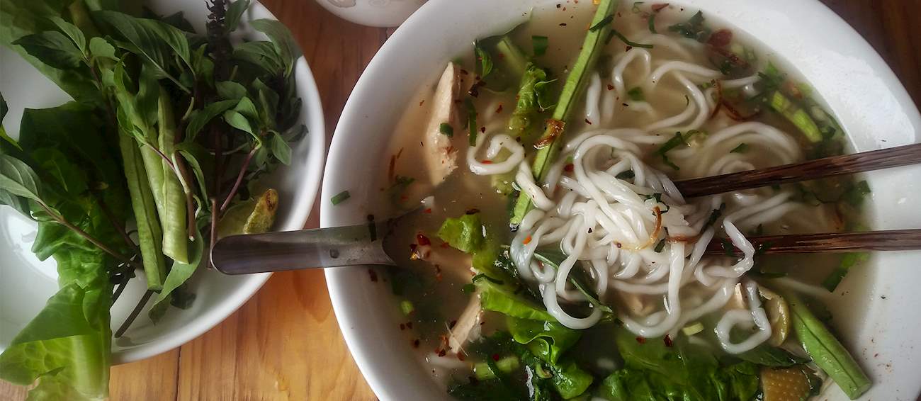 Khao Piak Sen | Traditional Noodle Soup From Laos, Southeast Asia