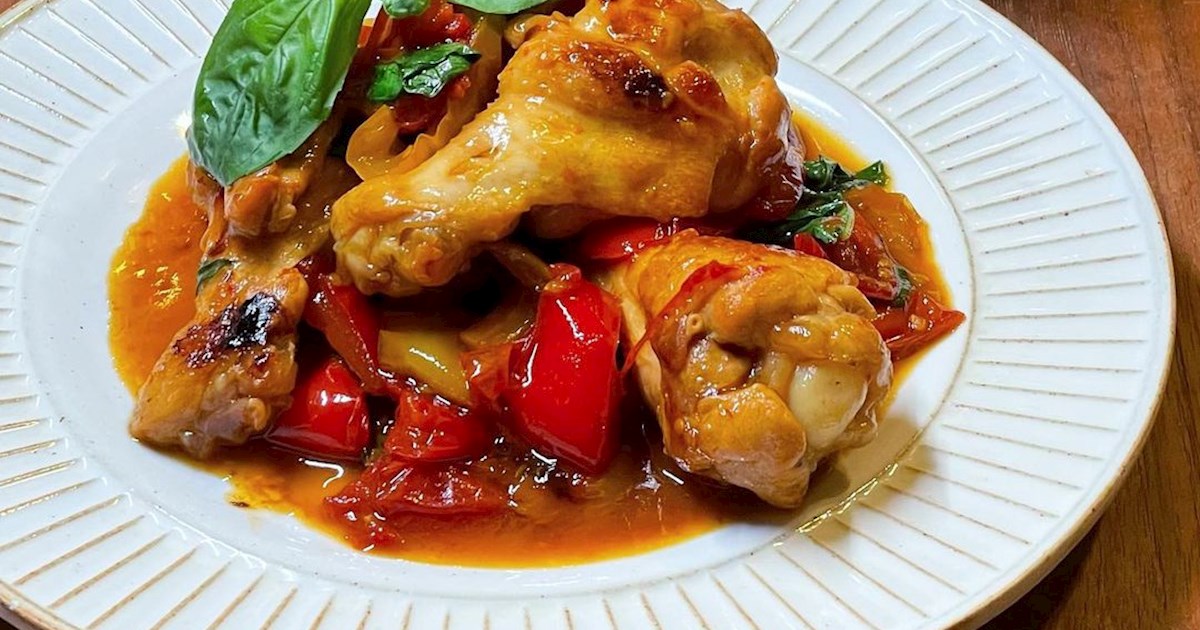 Pollo Alla Romana | Traditional Chicken Dish From Lazio, Italy