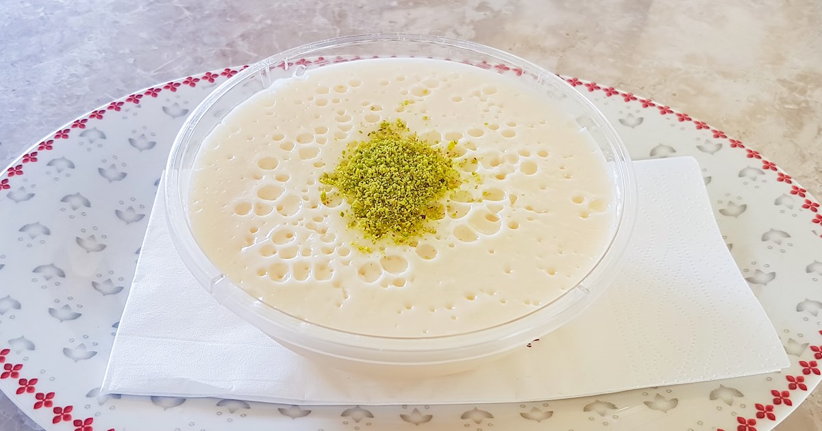 Keşkül | Traditional Pudding From Turkiye