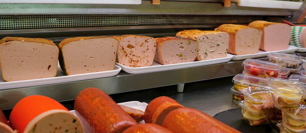 Leberkäse | Traditional Ground Meat Dish From Germany, Central Europe