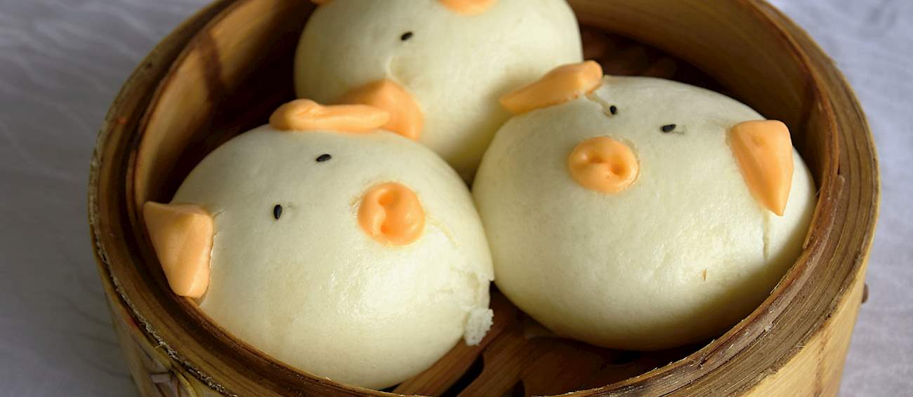 Piggy Bun | Traditional Bread From Hong Kong, China