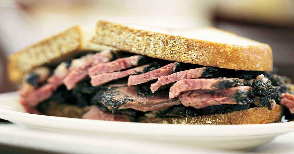 Pastrami on Rye | Traditional Sandwich From New York City, United ...
