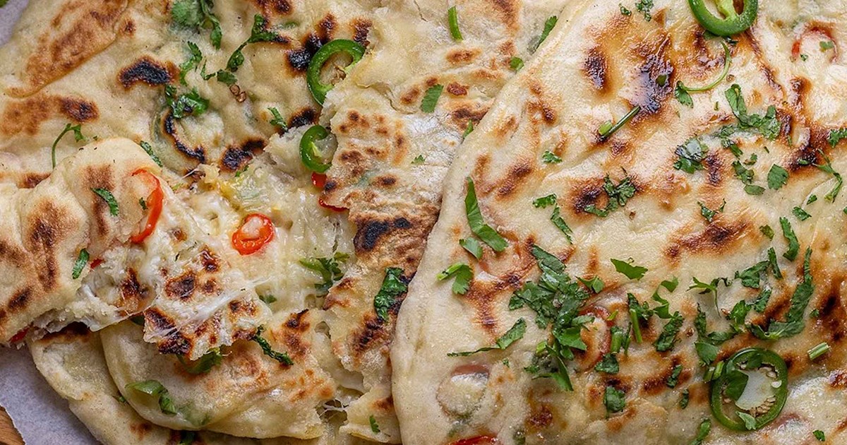 Bullet Naan | Traditional Flatbread From India