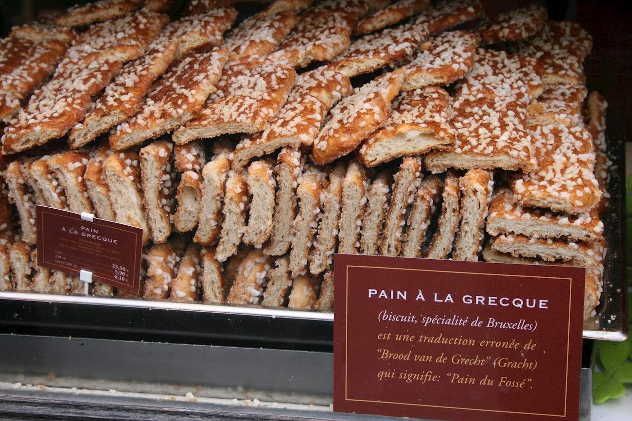 Pain à la Grecque | Traditional Sweet Pastry From Brussels, Belgium