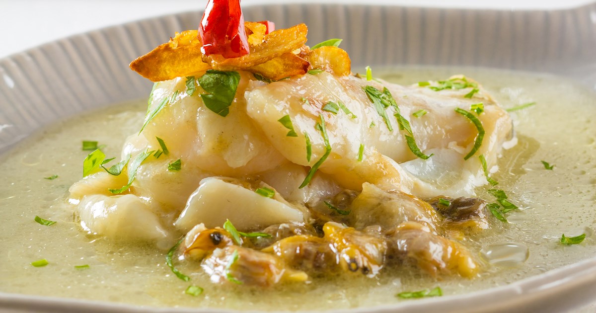 Kokotxas | Traditional Saltwater Fish Dish From Basque Country, Spain