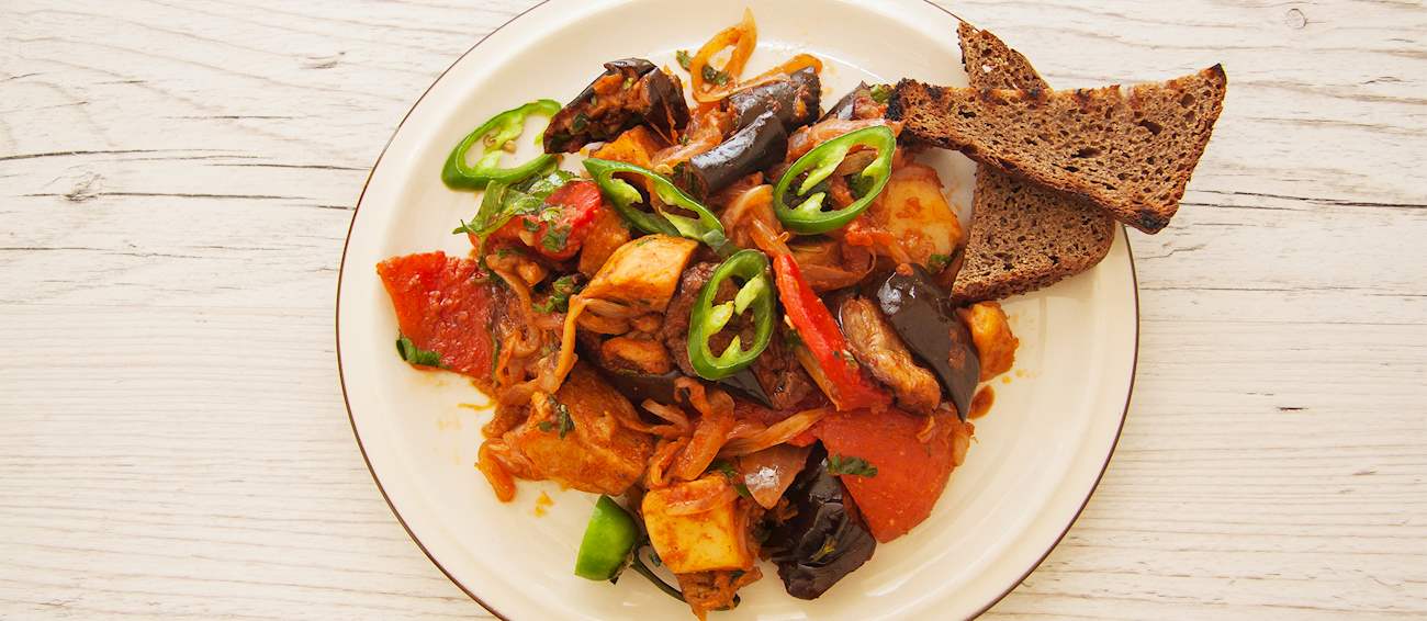 Ajapsandali | Traditional Stew From Georgia