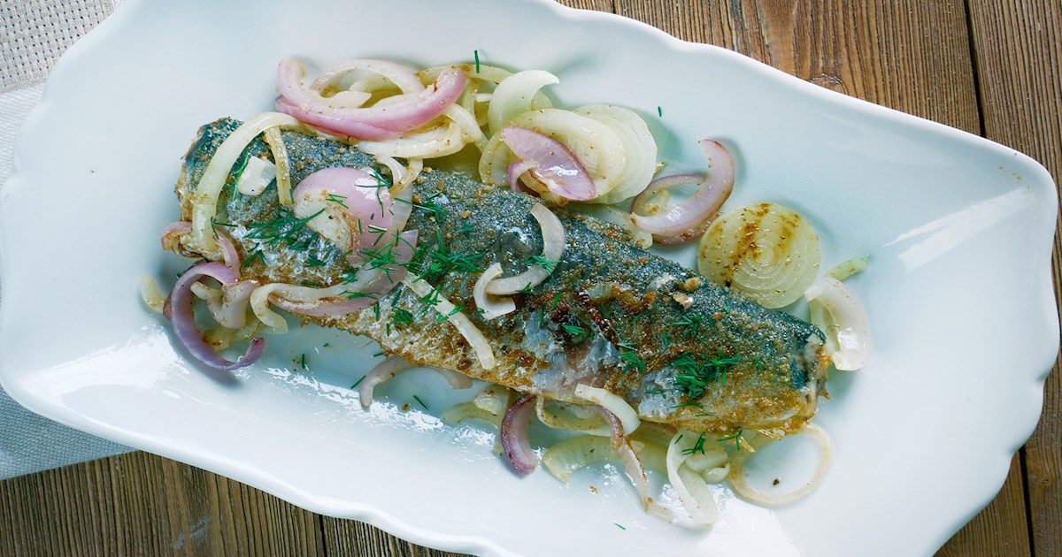 Stegte Sild | Traditional Saltwater Fish Dish From Denmark, Northern Europe
